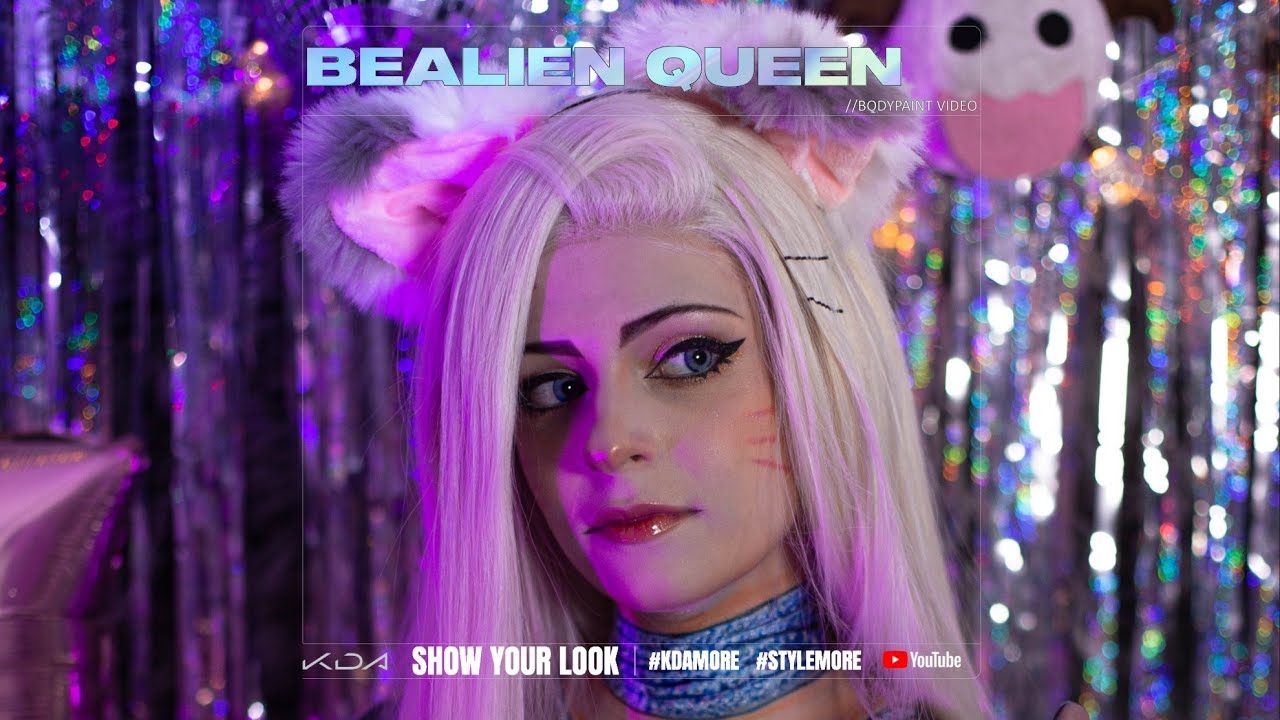 League of Legends y Bealien Queen presentan el Body Paint de Ahri K/DA ...