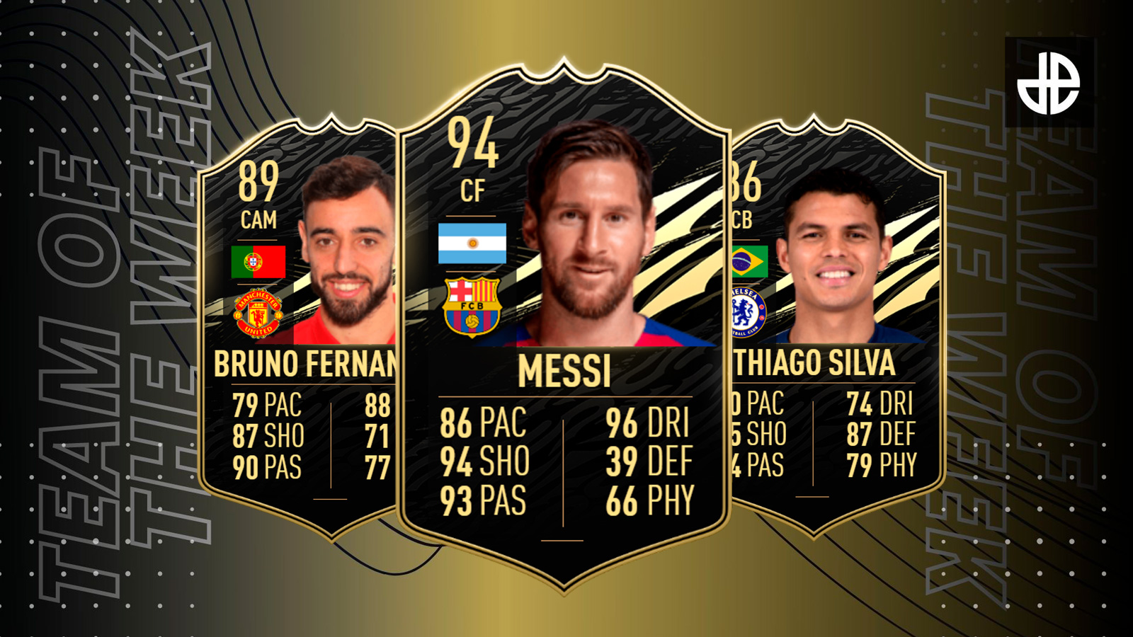 FIFA 21 TOTW 7 Revelado: Messi, Thiago Silva y Bruno Fernandes - Dexerto